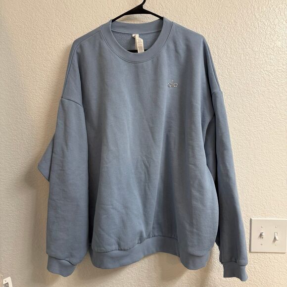 ALO Yoga | Tops | Alo Accolade Crew Neck Pullover Size Xl | Poshmark